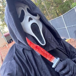 Ghostface Buck 120 Knife Scream Prop Jason Voorhees Pennywise Michael ...
