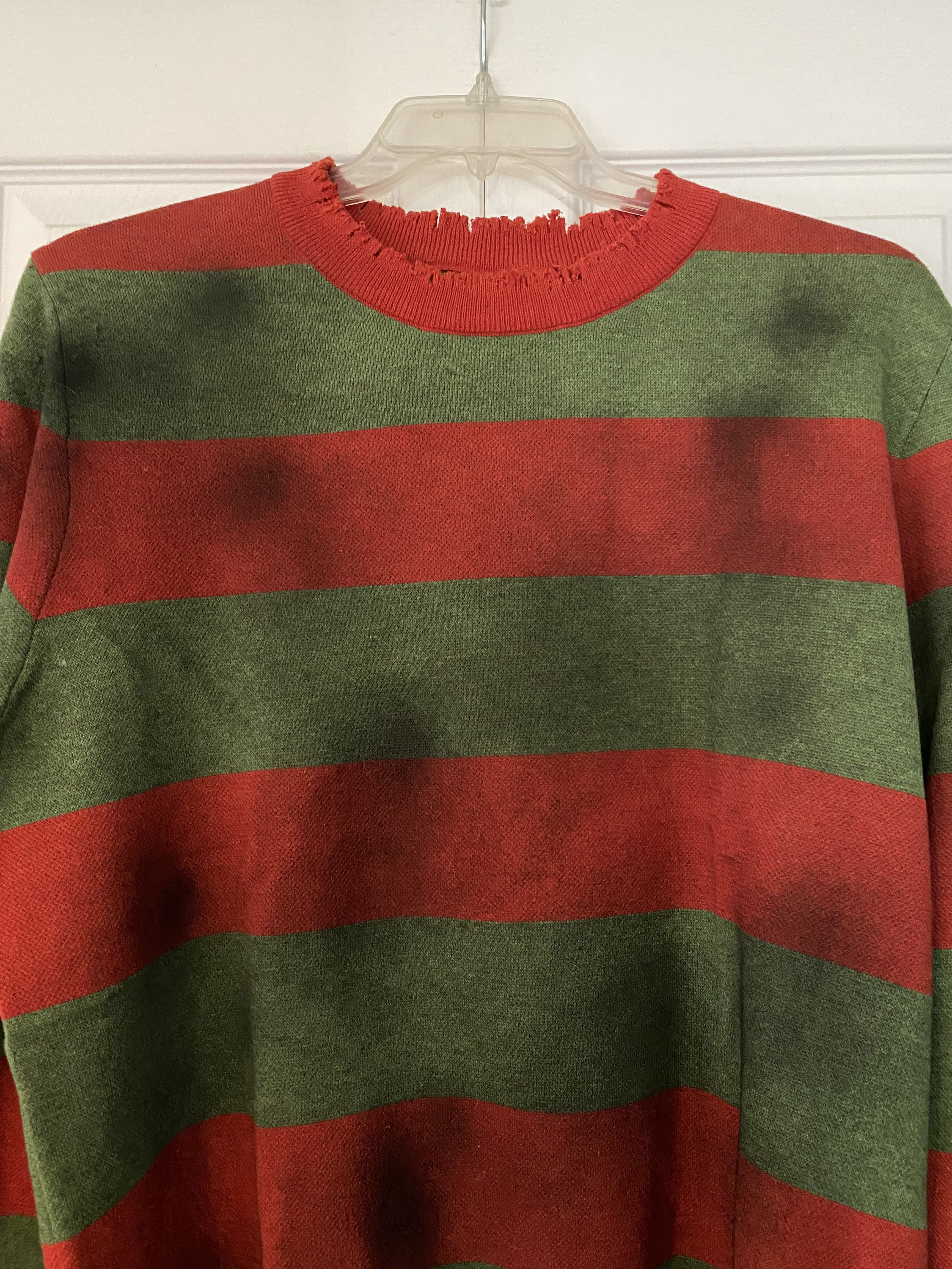 Freddy Krueger Part 2 Revenge Nightmare Sweater Jumper Costume Prop ...
