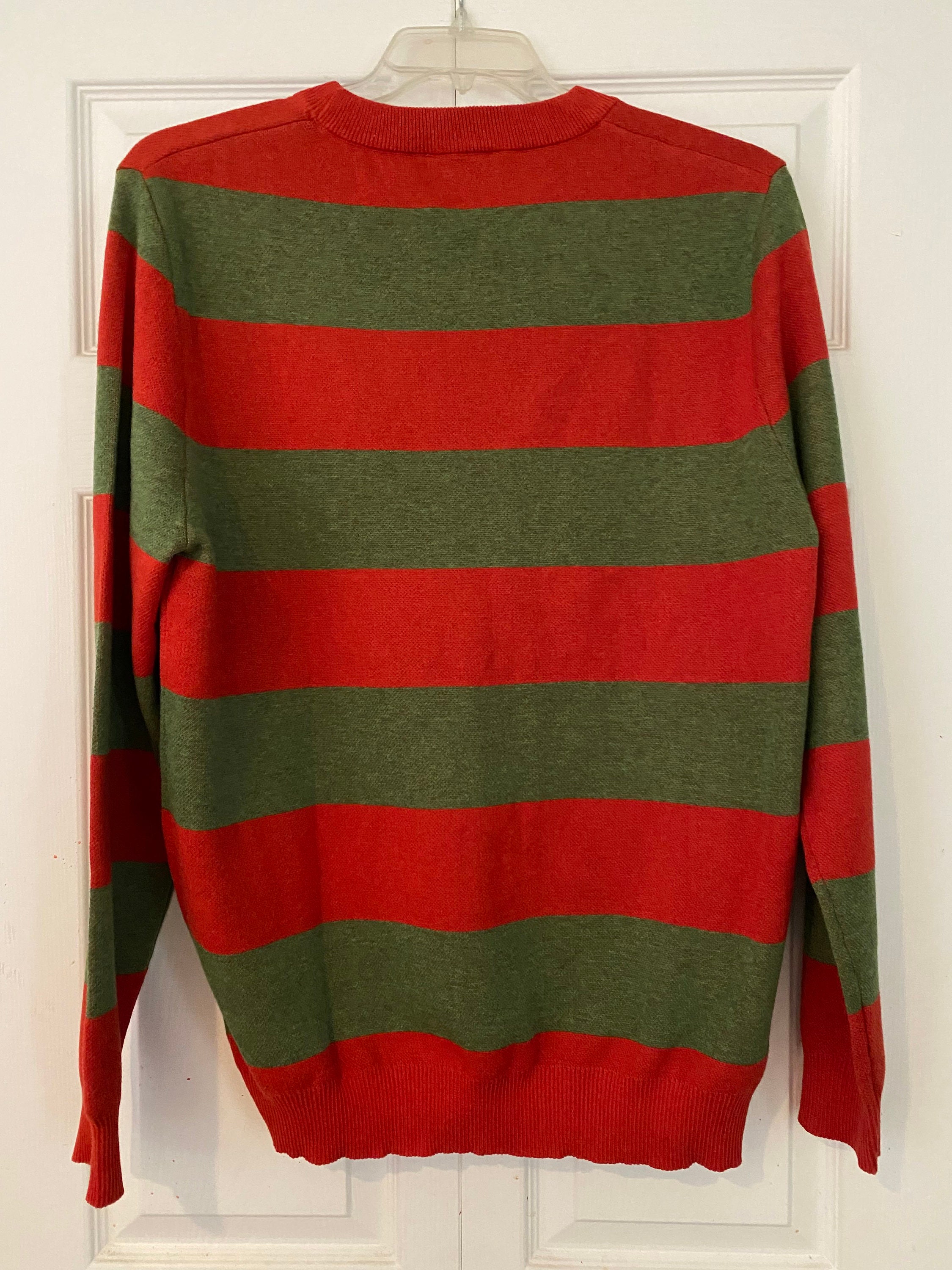 Freddy Krueger Part 2 Revenge Nightmare Sweater Jumper Costume Prop ...