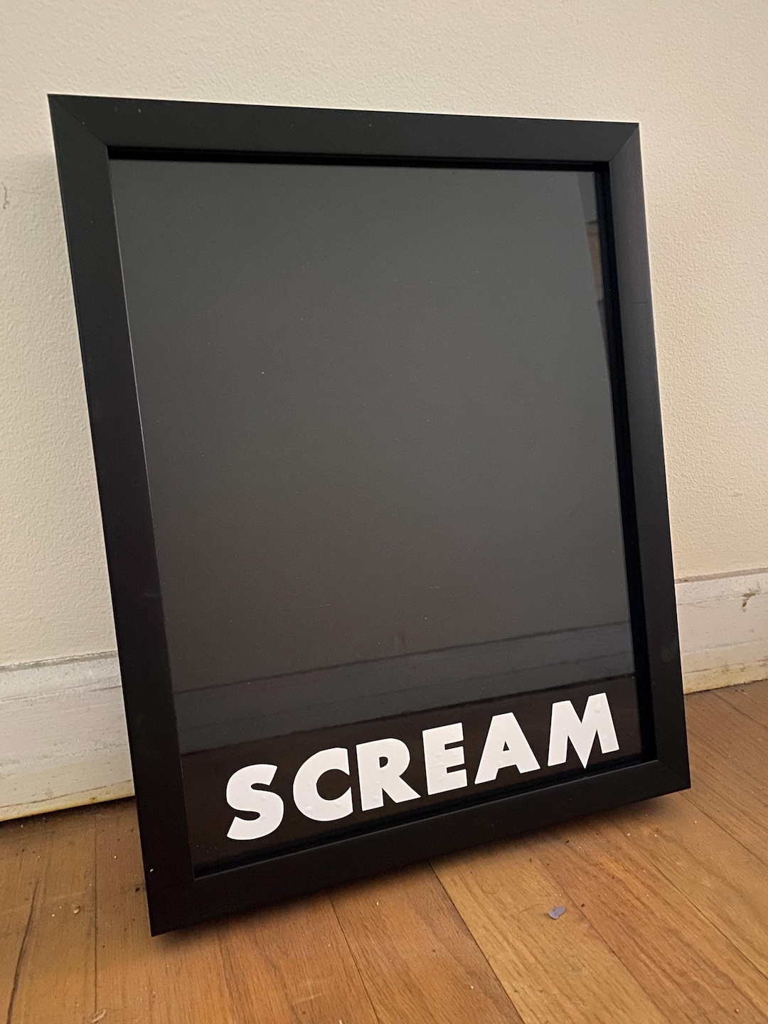Ghostface Scream Killer Mask Shadow Box Frame Display Prop Jason ...