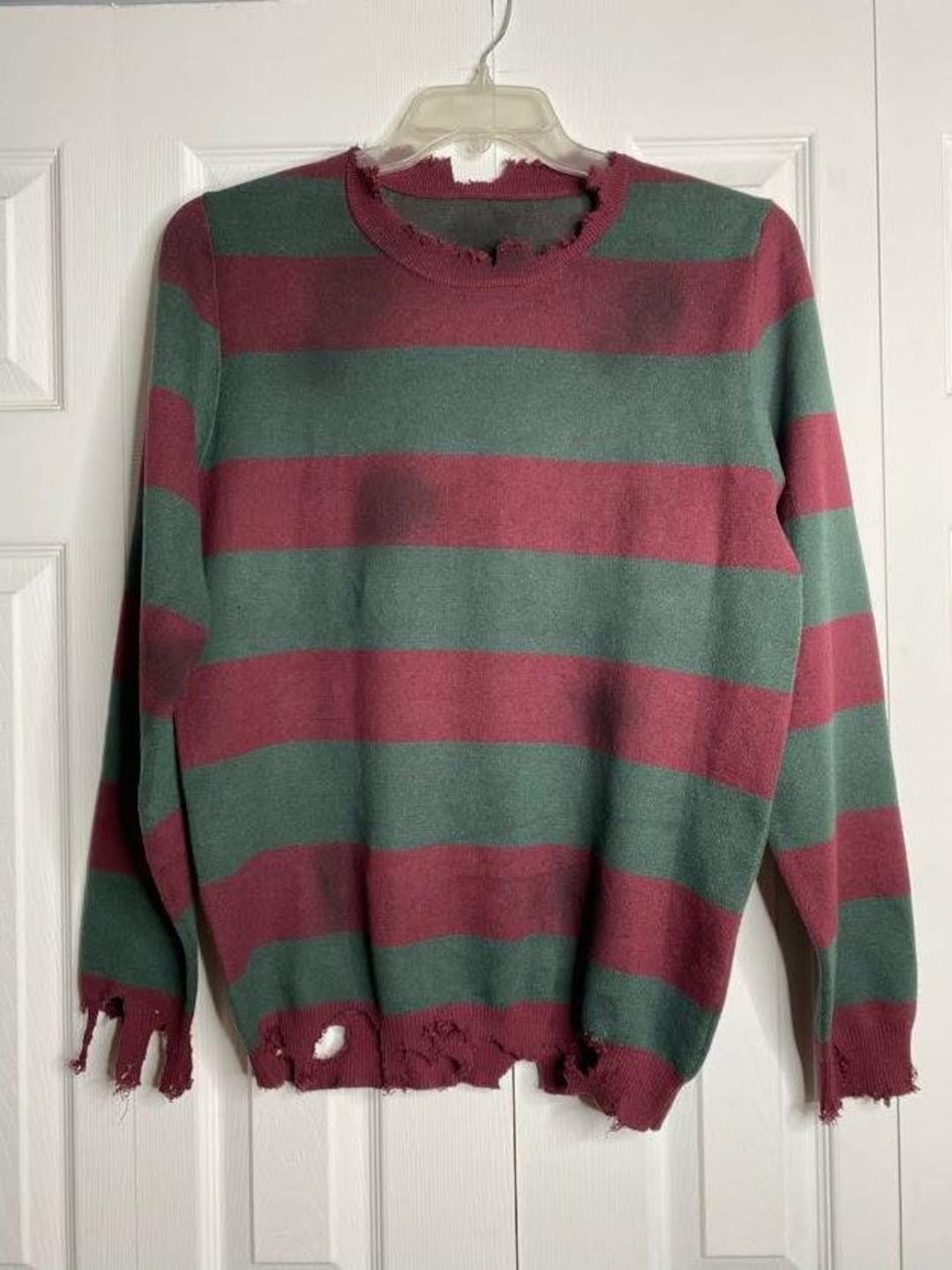 Freddy Krueger VS Jason Nightmare Sweater Jumper Costume Prop Michael ...