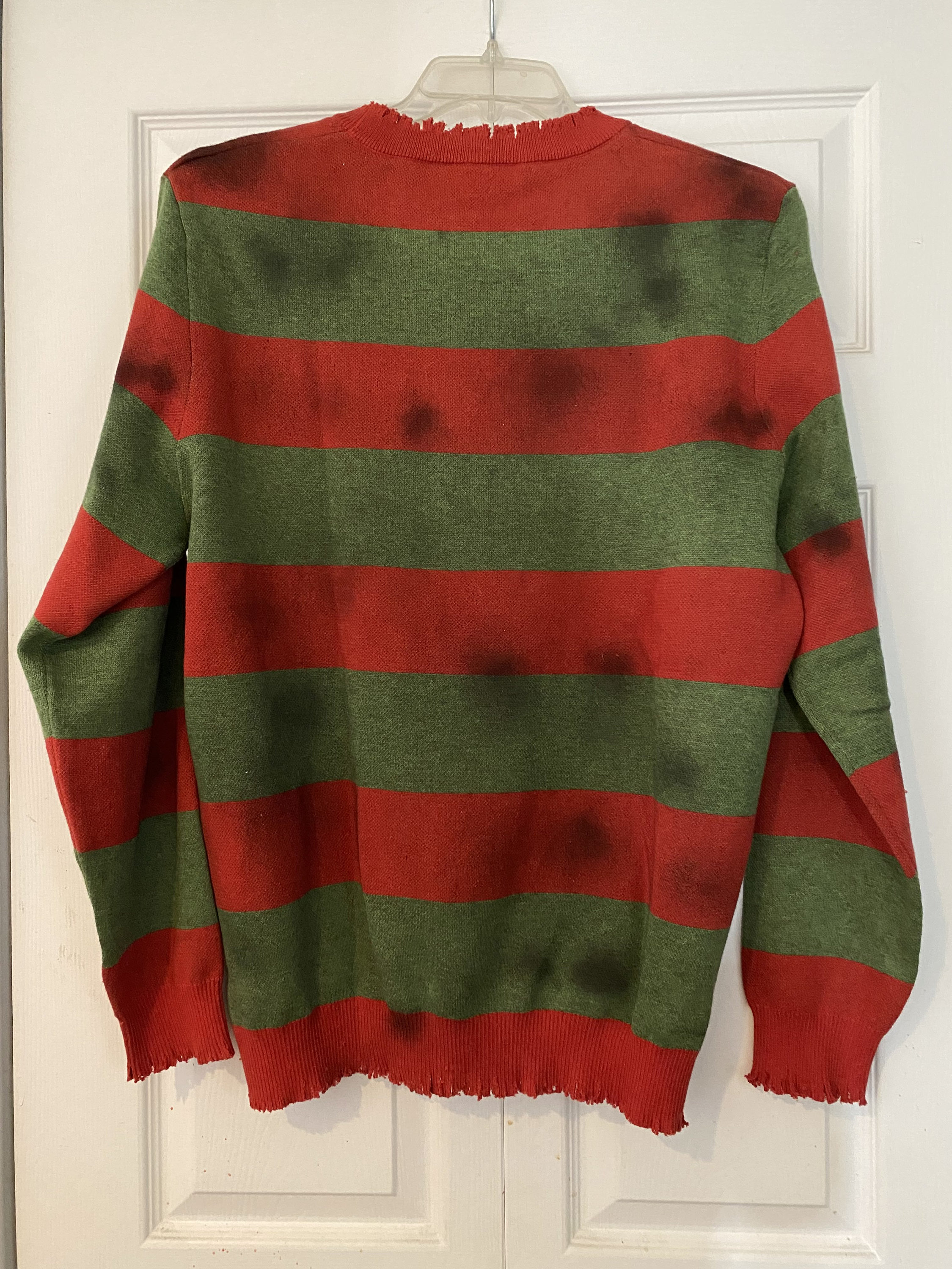 Freddy Krueger Part 2 Revenge Nightmare Sweater Jumper Costume Prop ...