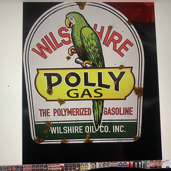 Polly Gas Signs - Etsy