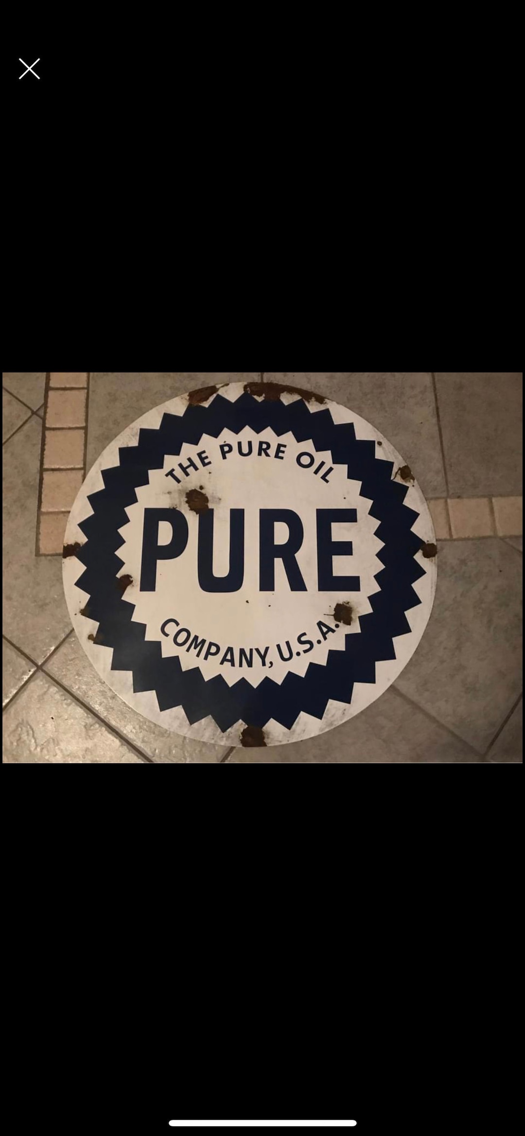 Antique Look Pure Gas Oil Dealer Sales Service Advertising Sign - Etsy