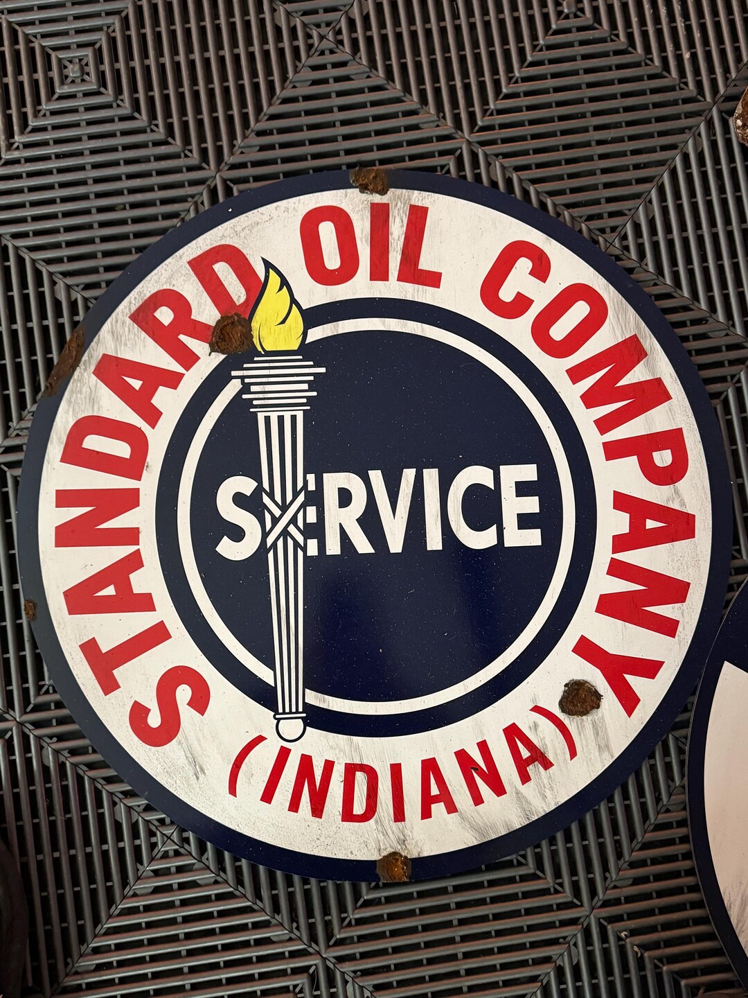 Standard Oil Rustic Gasoline Advertising Sales Sign - Etsy