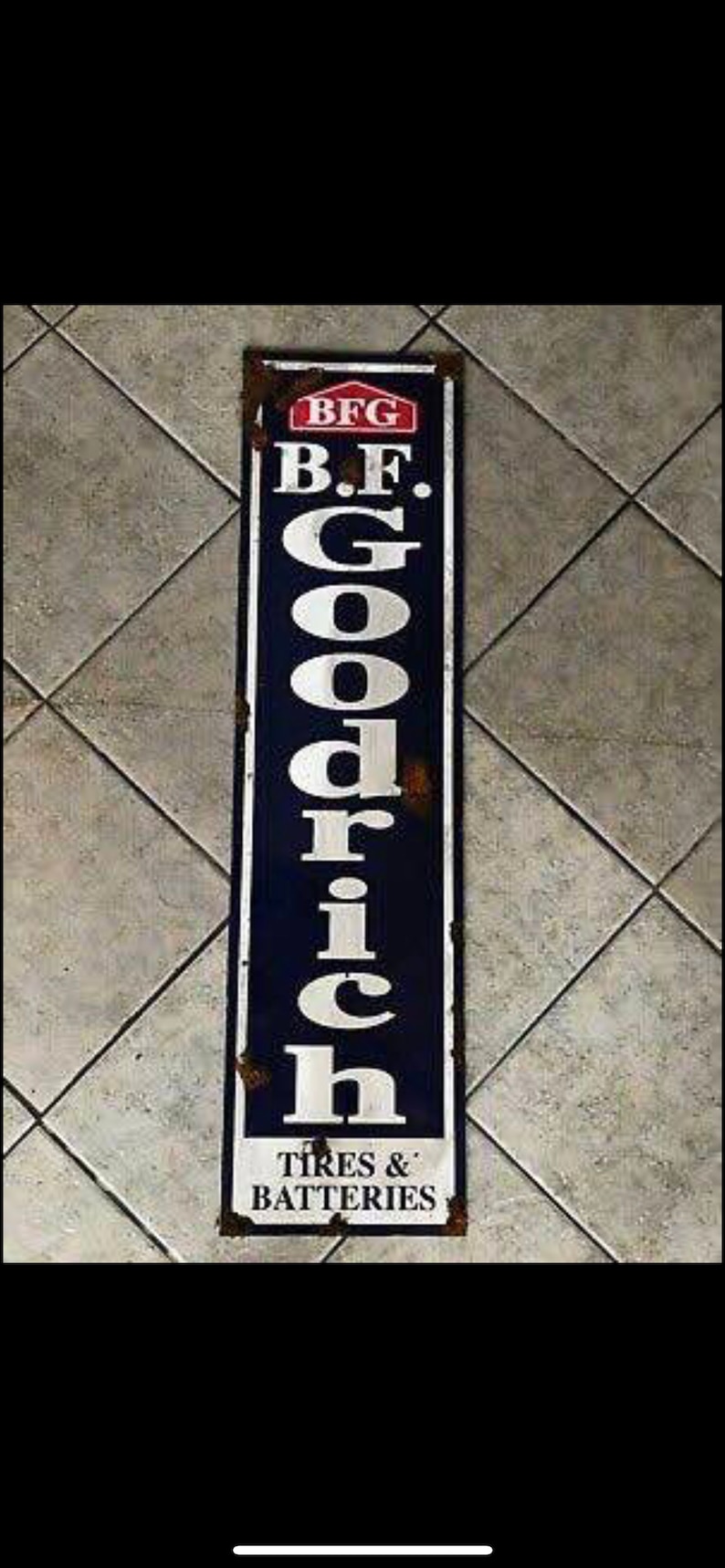 Antique Look BF Goodrich Dealer Tire Sales and Service - Etsy