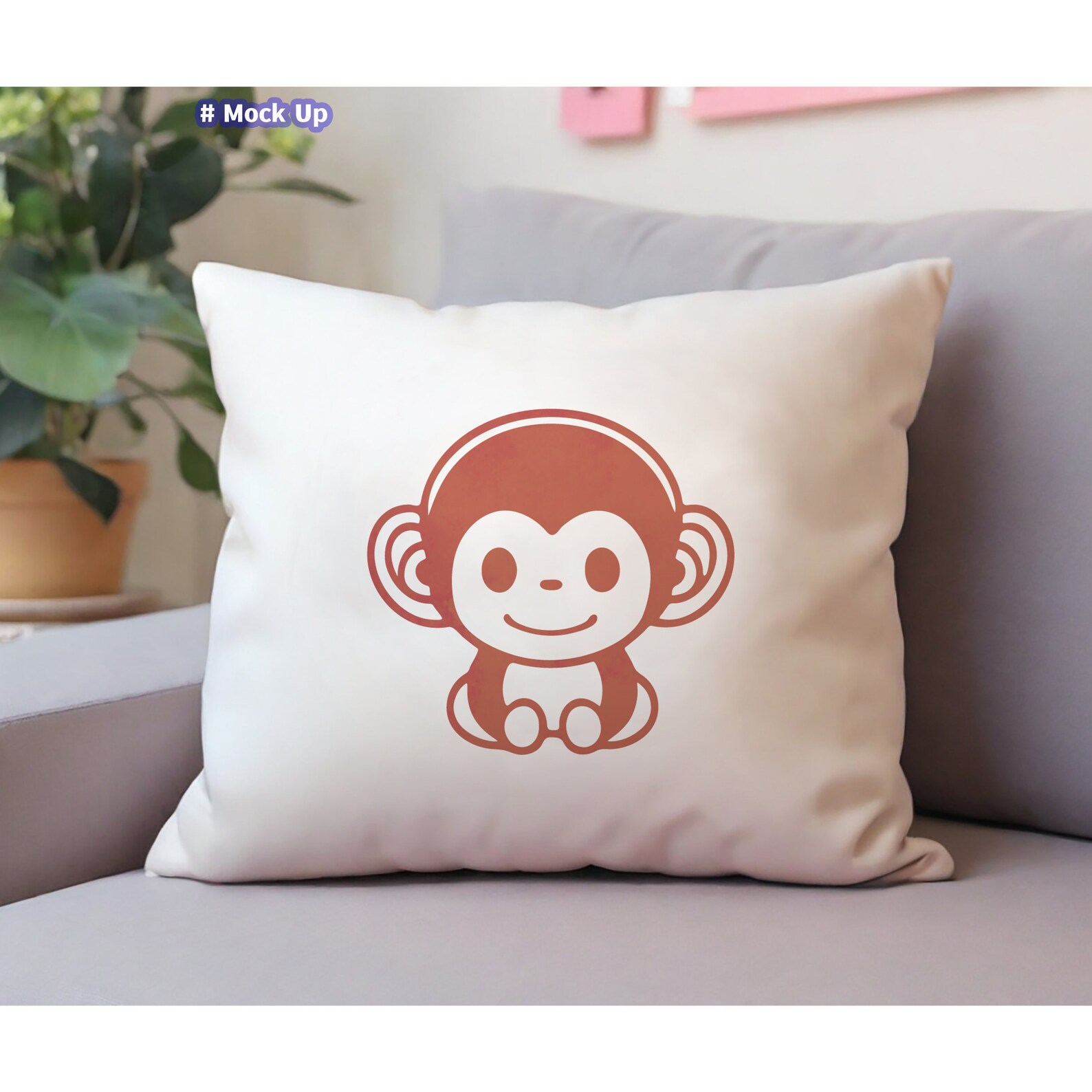 9 Kawaii Monkey Bundle SVG, Baby Monkey Clipart , Monkey Lover Svg, Cut ...