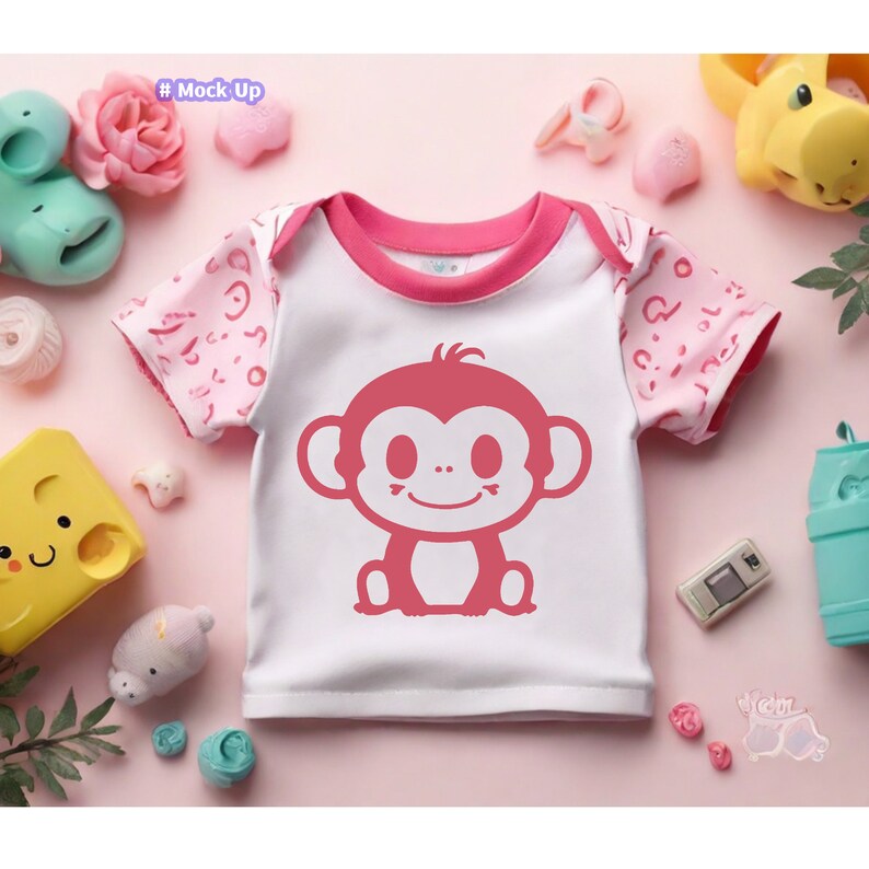 9 Kawaii Monkey Bundle SVG, Baby Monkey Clipart , Monkey Lover Svg, Cut ...