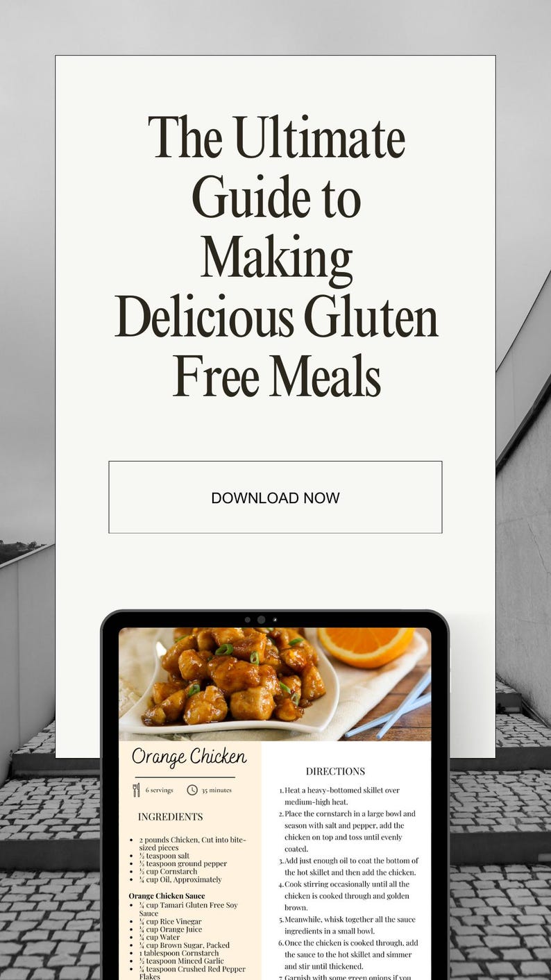Gluten-free Weekly Meal Plan With Recipes 7-day Meal Guide & Grocery ...