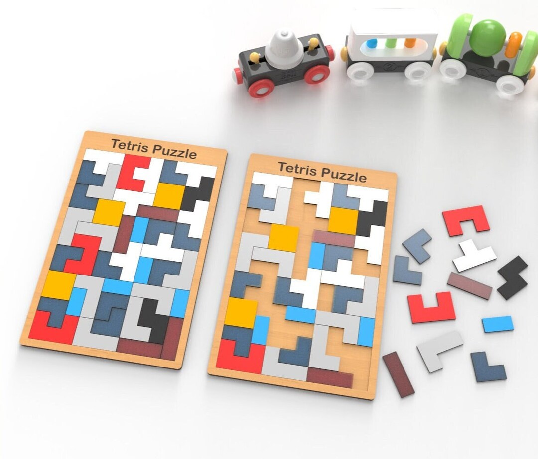 Tetris Puzzle Laser Cut File Digital Download - Etsy UK