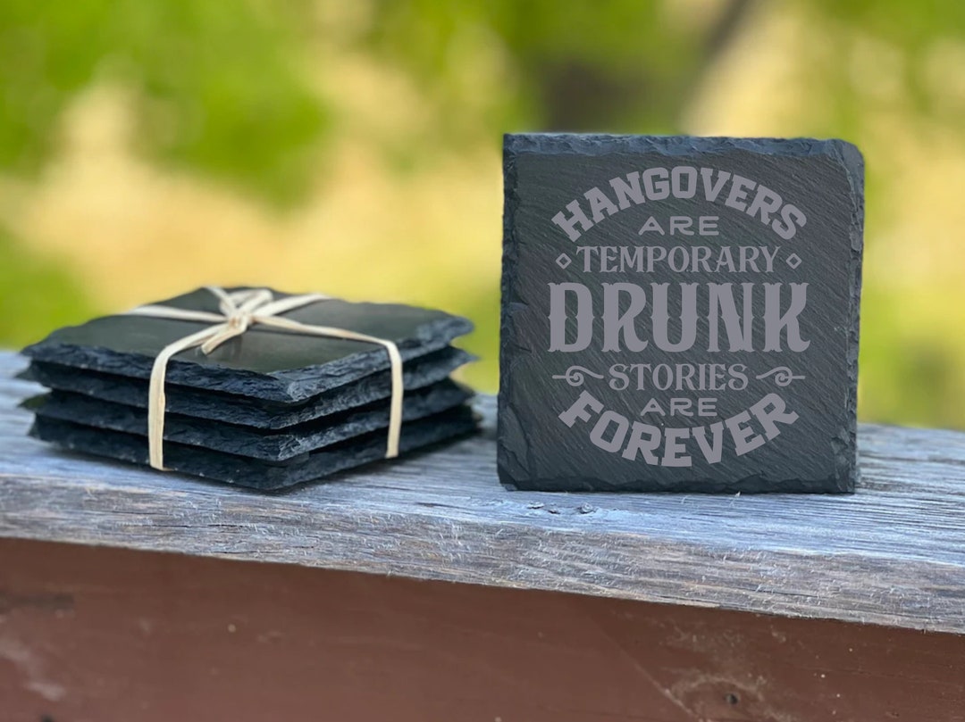 Funny Slate Coaster - Your Drink Here, Gifts for Him, Gifts for Her ...