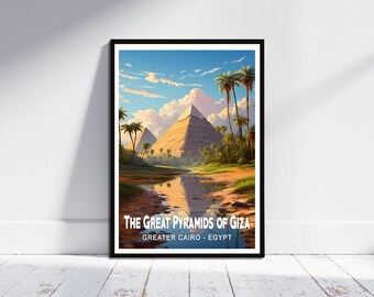The Great Pyramids of Giza - Etsy