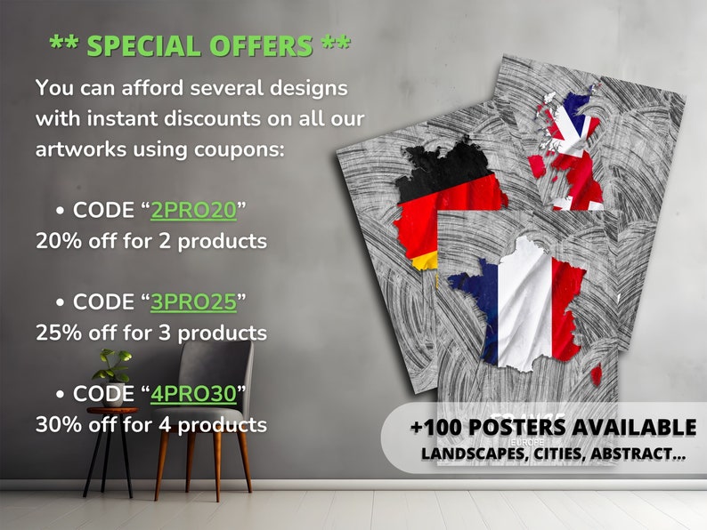 England Country Map Poster Europe Flag Matte Paper - Etsy