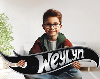 Custom Hot Car Wheels LOGO Sign With Custom Name high Resolution, Hot ...