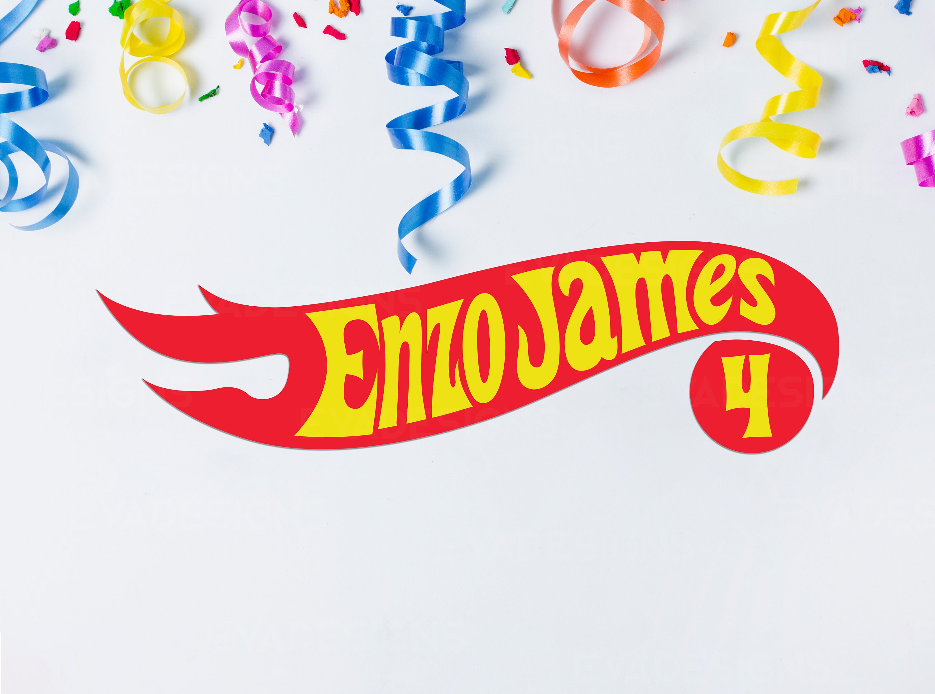 Custom Hot Car Wheels LOGO Sign With Custom Name high Resolution, Hot ...