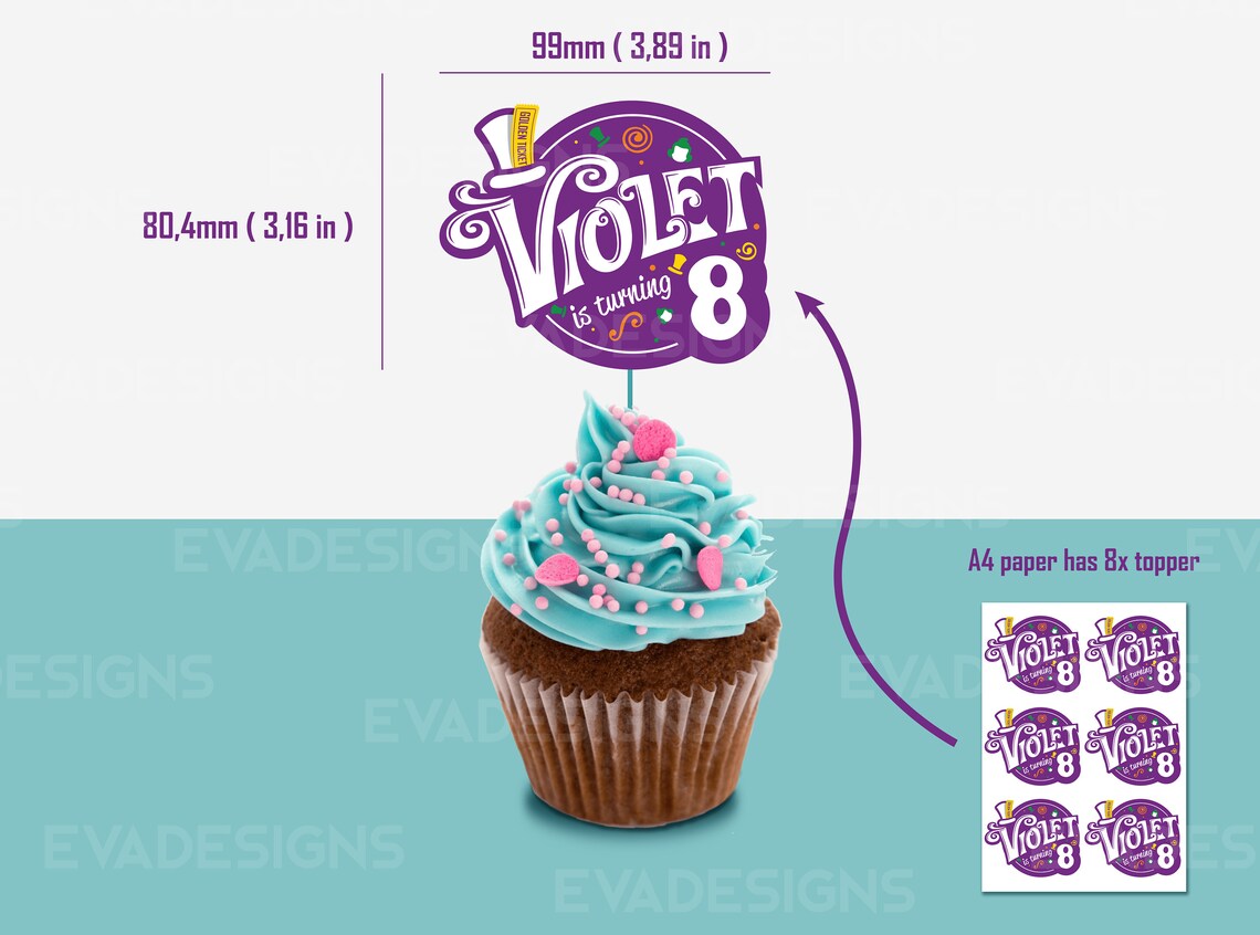 Custom Wonka Sign Topper With Custom Name (high Resolution), Custom ...