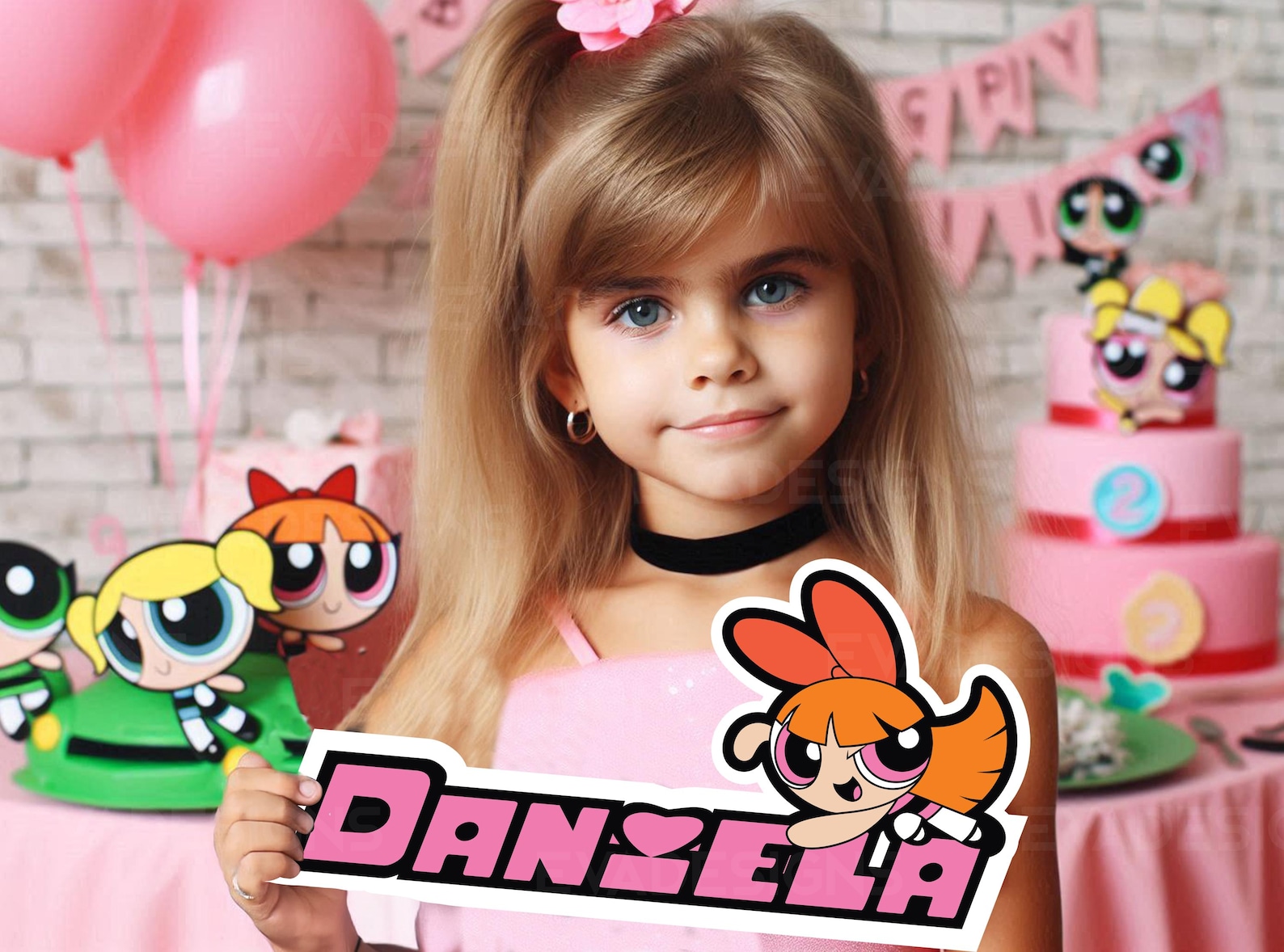 Powerpuff Girls LOGO Sign With Custom Name (high Resolution), Powerpuff ...