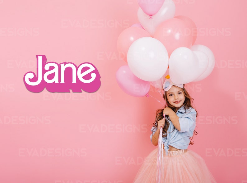 Custon Barbie Sign With Custom Name high Resolution, Barbie Logo ...