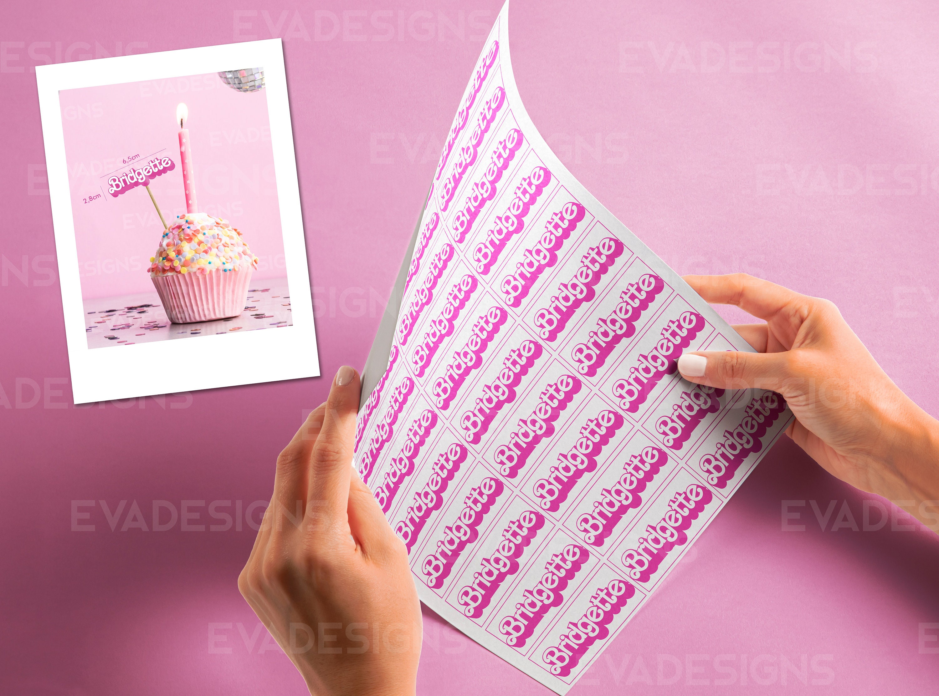 Custon Barbie Sign With Custom Name high Resolution, Barbie Logo ...