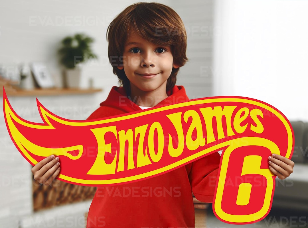 ¡Nuevo diseño! Letrero con el logotipo de Hot Car Wheels y nombre ...