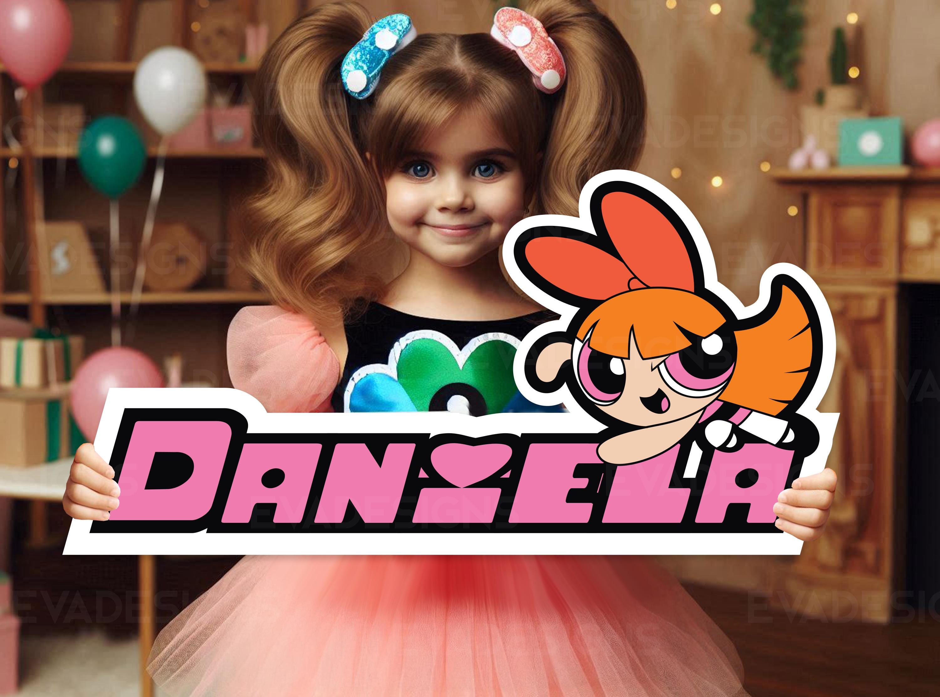 Powerpuff Girls LOGO Sign With Custom Name (high Resolution), Powerpuff ...