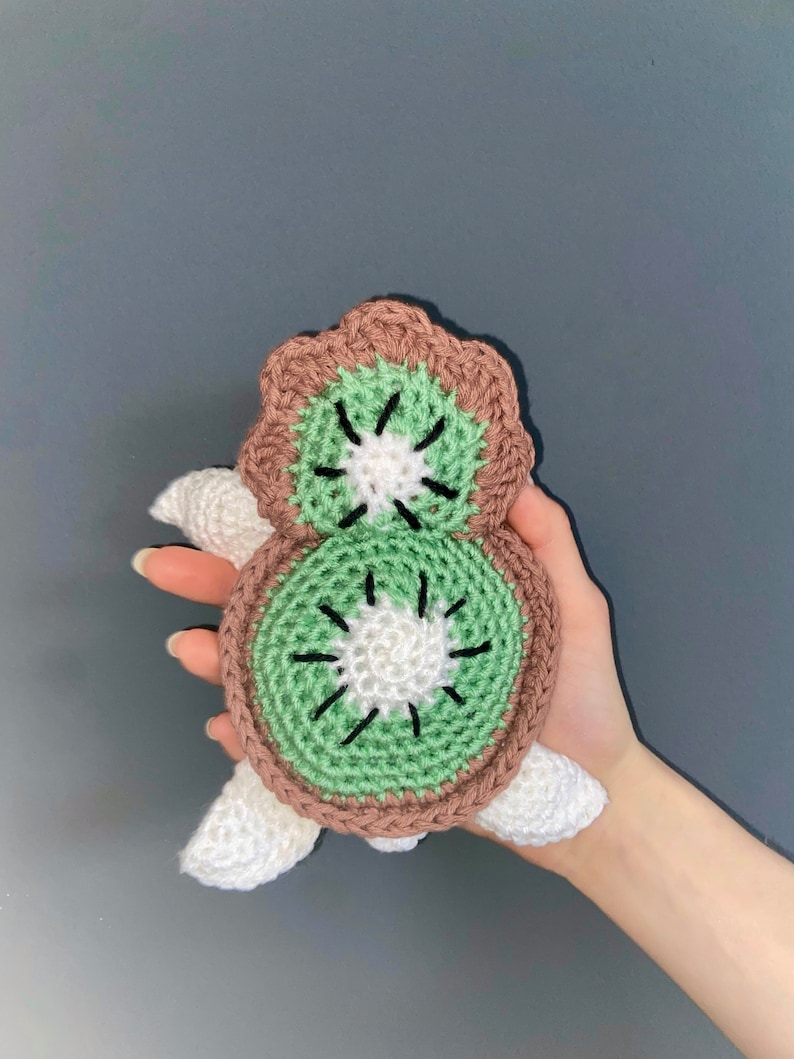 Kiwi Turtle Crochet Pattern (english&german) - Etsy