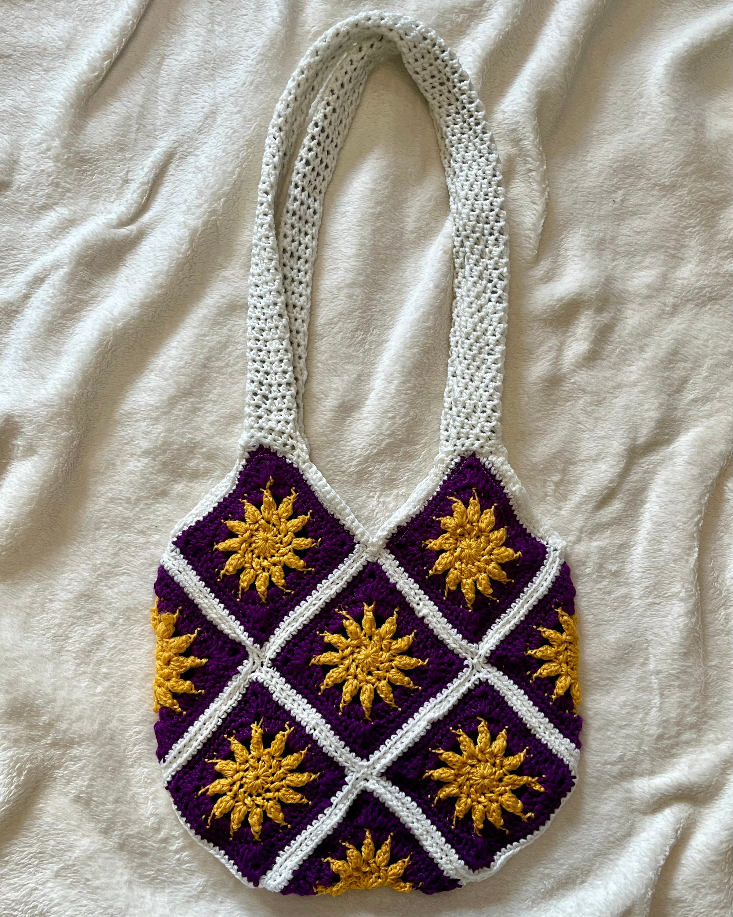 Tangled Tote-bag Crochet Pattern english - Etsy