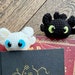 Toothless-bookmark and Light-fury-bookmark Crochet Pattern PDF (english ...