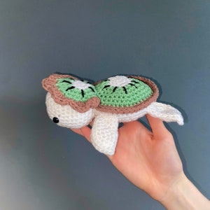 Kiwi Turtle Crochet Pattern (english&german) - Etsy