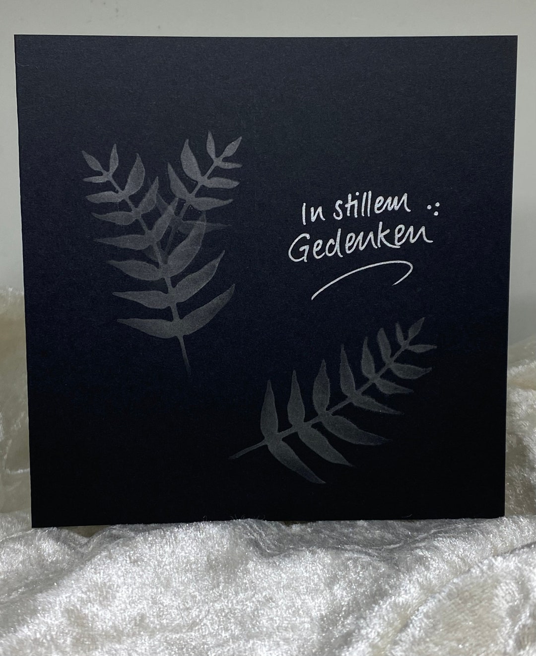 Modern Sympathy Card, Sympathy Card, Condolence, Handwritten ...