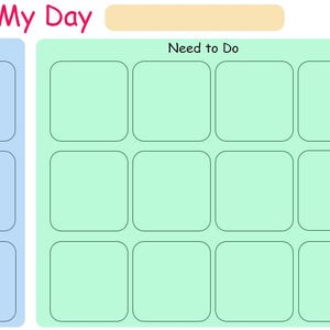PECS Communication Cards for Girls: Visual Schedule (printable PDF) - Etsy