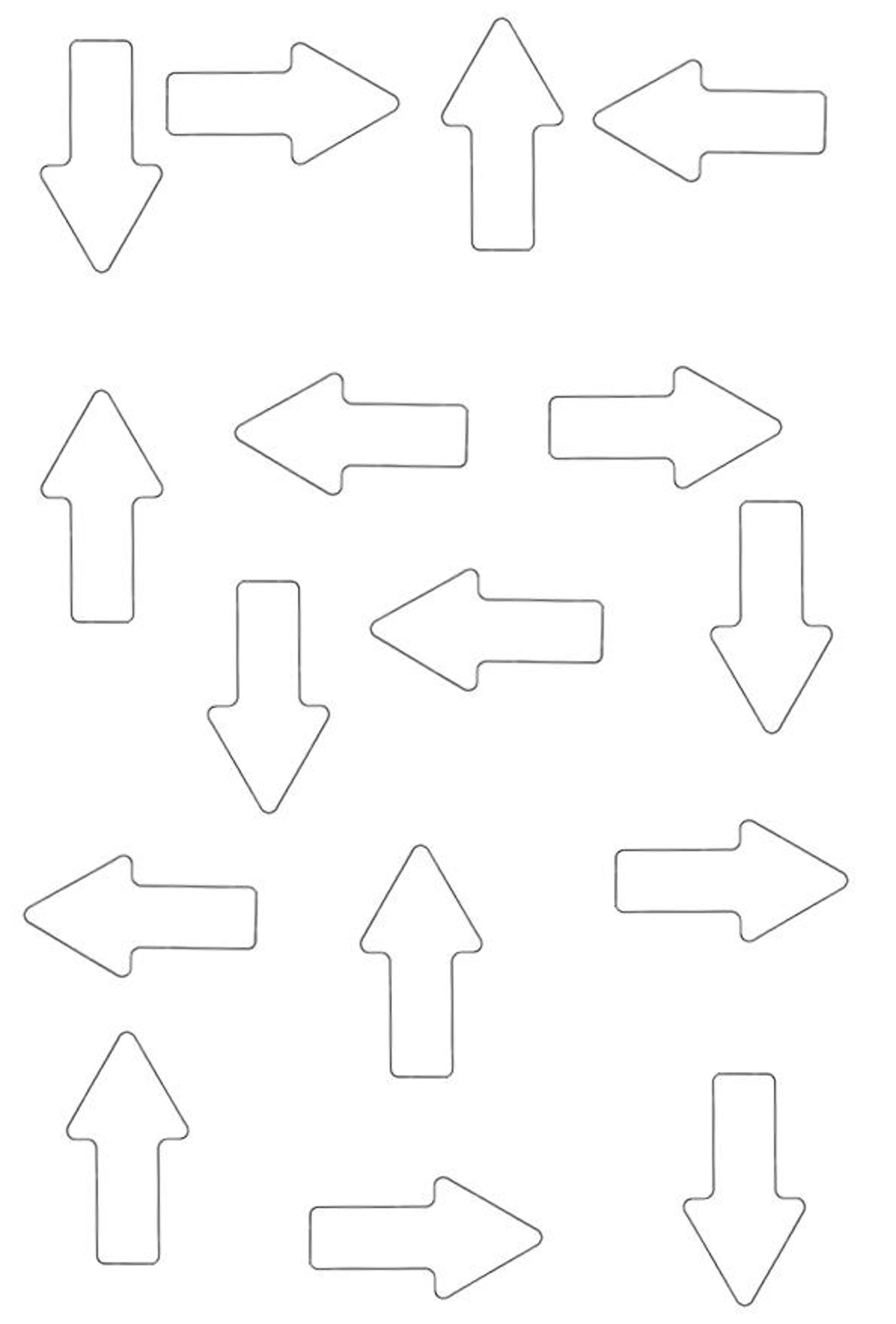 Direction Arrow Task Cards – Digital Printable for Kids | Fine Motor ...