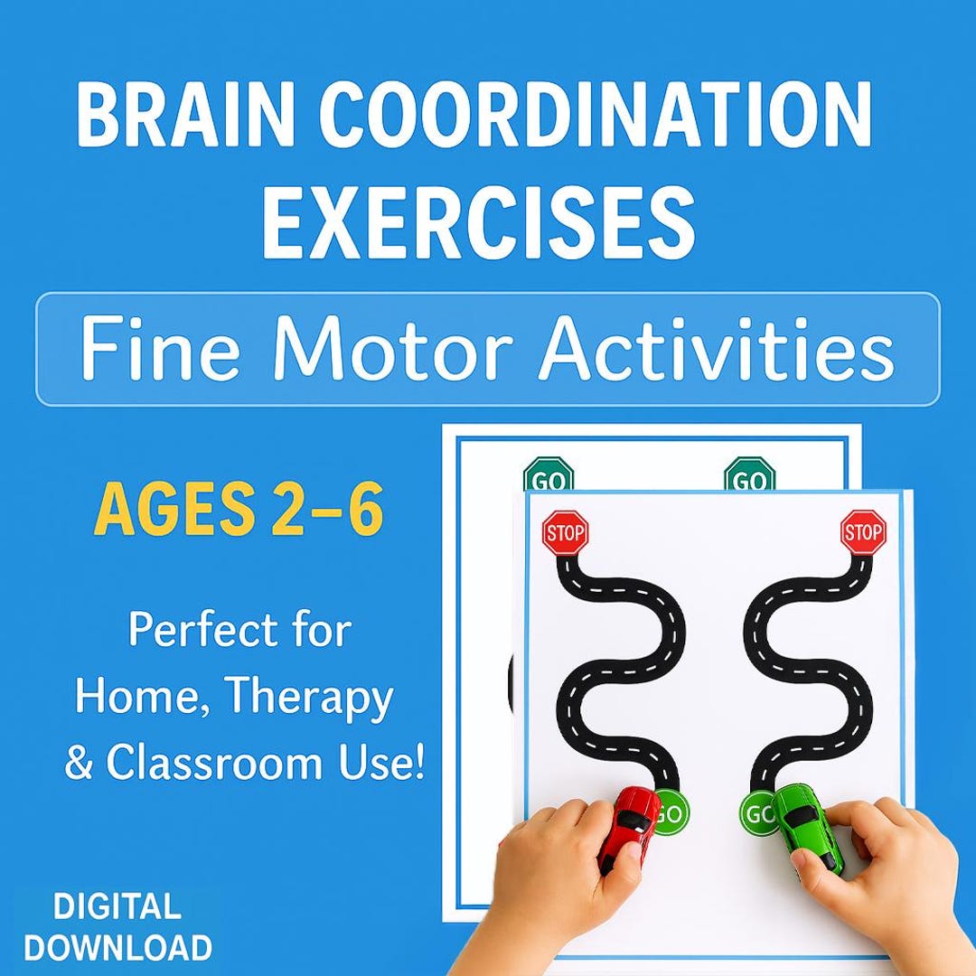 Brain Coordination Exercises | Fine Motor Skills Activities| Neuro Gym ...