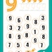 Numbers 1-9 Printable | Preschool Number Tracing & Counting | Digital ...