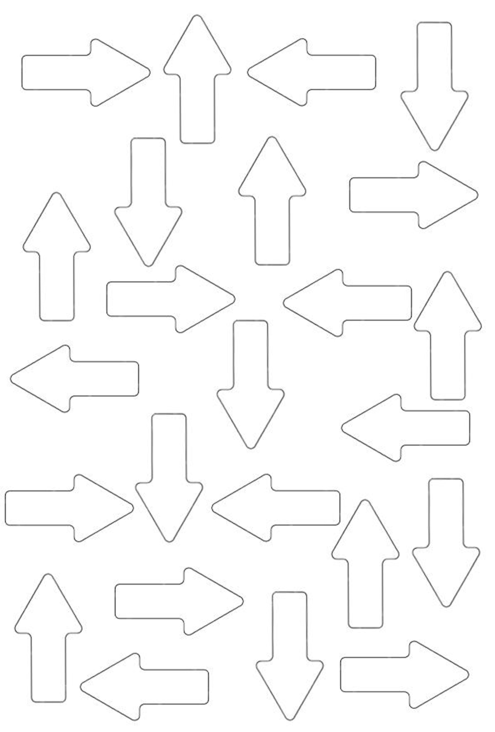 Direction Arrow Task Cards – Digital Printable for Kids | Fine Motor ...