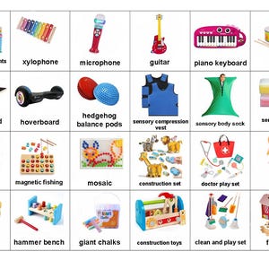 96 TOYS PECS Communication Cards | Printable Visual Schedule | Speech ...