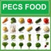 PECS Food Cards | Printable Food Flashcards | Kids Meal Visual Schedule ...