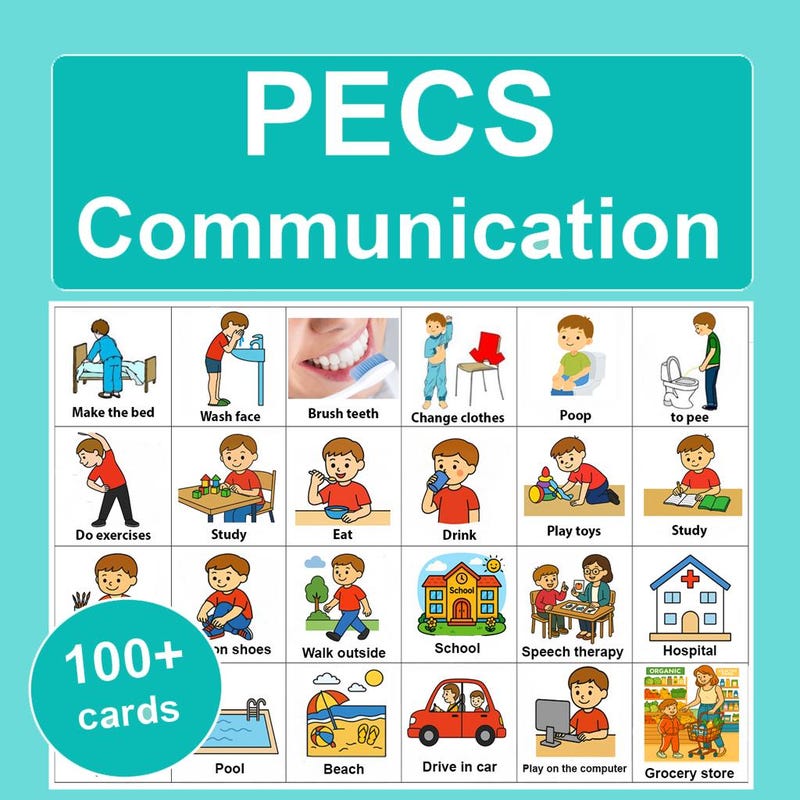 Pecs Board - Etsy