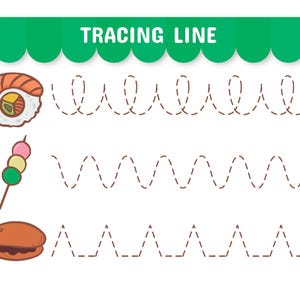 50 Pre-writing Worksheets for Preschool | Tracing Lines PDF | Fine ...
