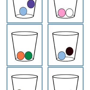 Pom-pom Color Matching Game: Fine Motor Skills Activity (PDF Download ...