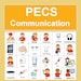 PECS Communication Cards: Visual Schedule for Autism (printable ...