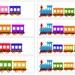 Printable Train Color Matching Game: Preschool Toddler Activity ...