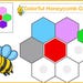 Honeycomb Color Matching Game: Preschool Learning Activity | Fine Motor ...