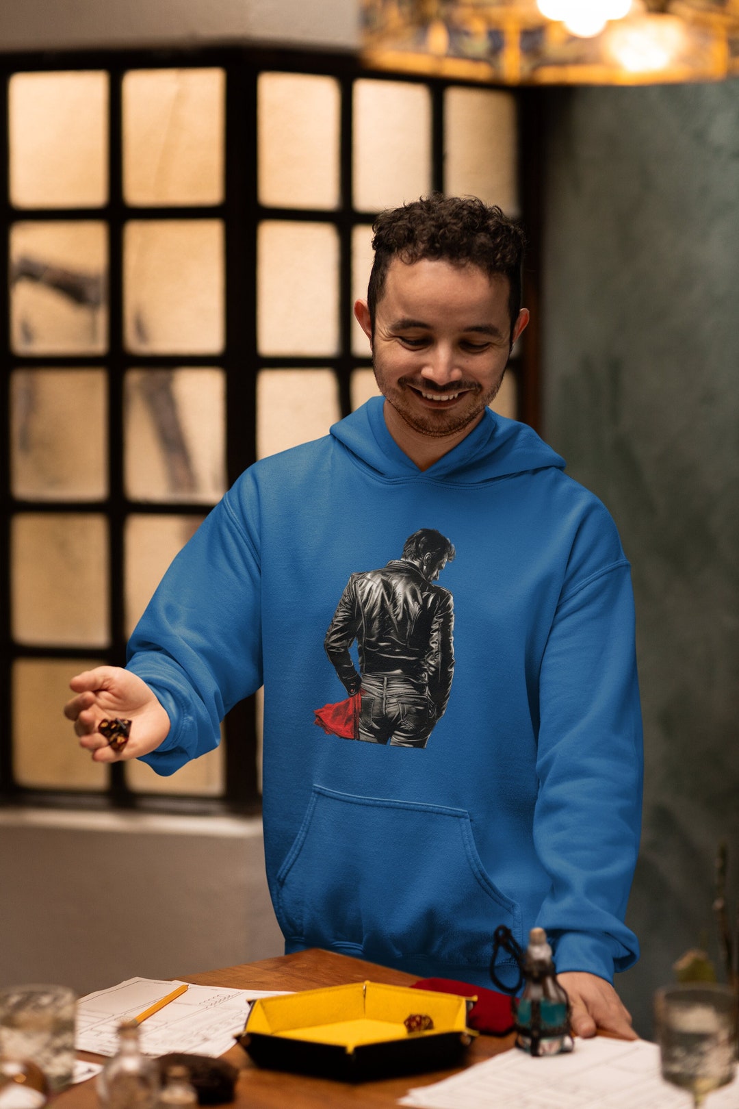 Red Handkerchief Unisex Heavy Blend Hoodie LGBTQIA Hooded Sweatshirt ...