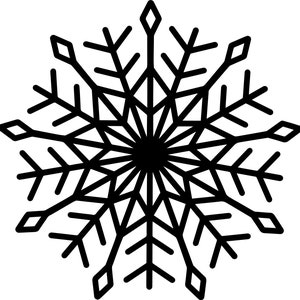 Snowflakes SVG Bundle Set of 100 Snowflakes Svg, Winter Bundle, Snow ...