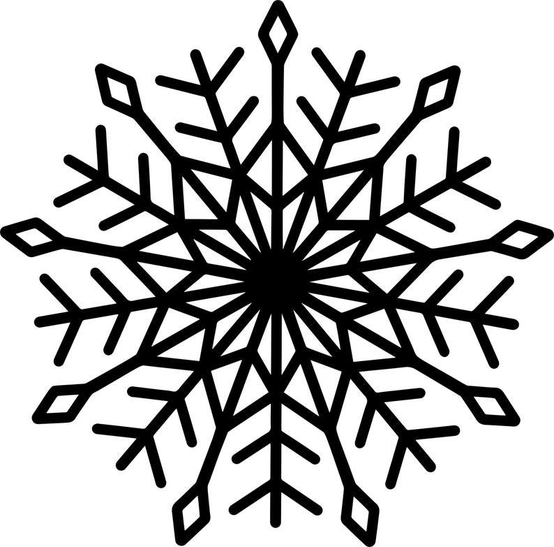 Snowflakes SVG Bundle Set of 100 Snowflakes Svg, Winter Bundle, Snow ...