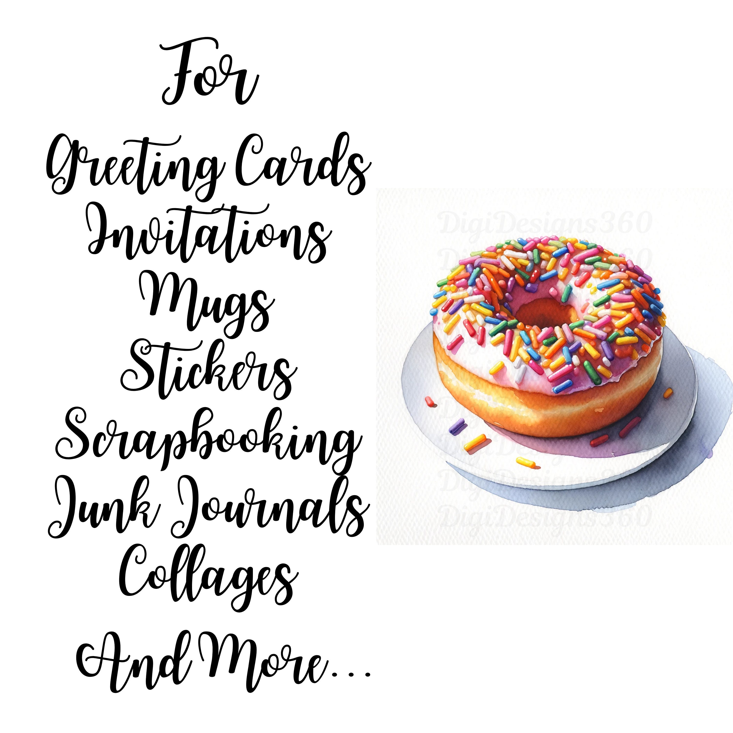 Watercolor Breakfast Clipart Collection - Perfect for Menu Design and ...