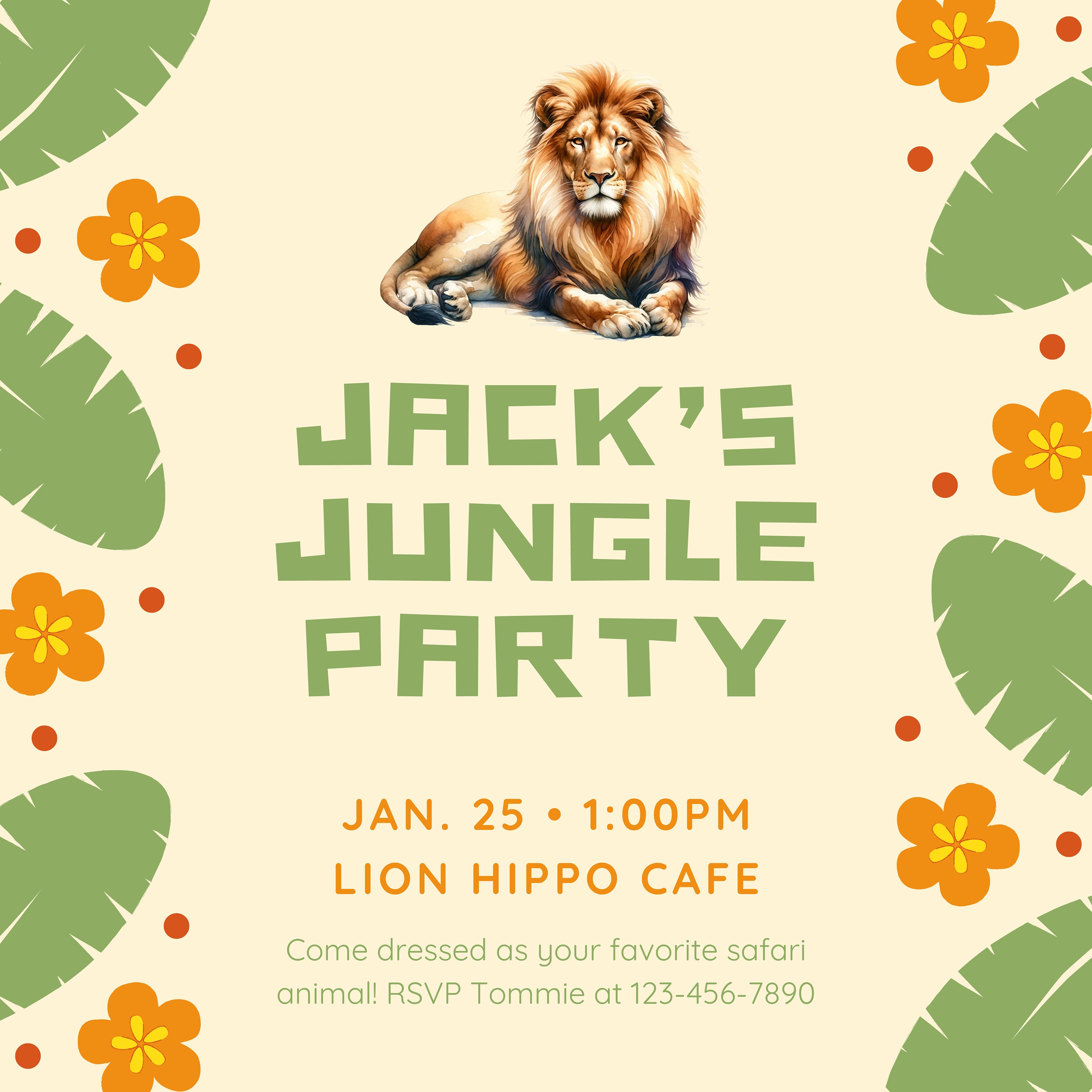 Majestic Big Cat Clipart Collection Watercolor Jungle Felines, Perfect ...