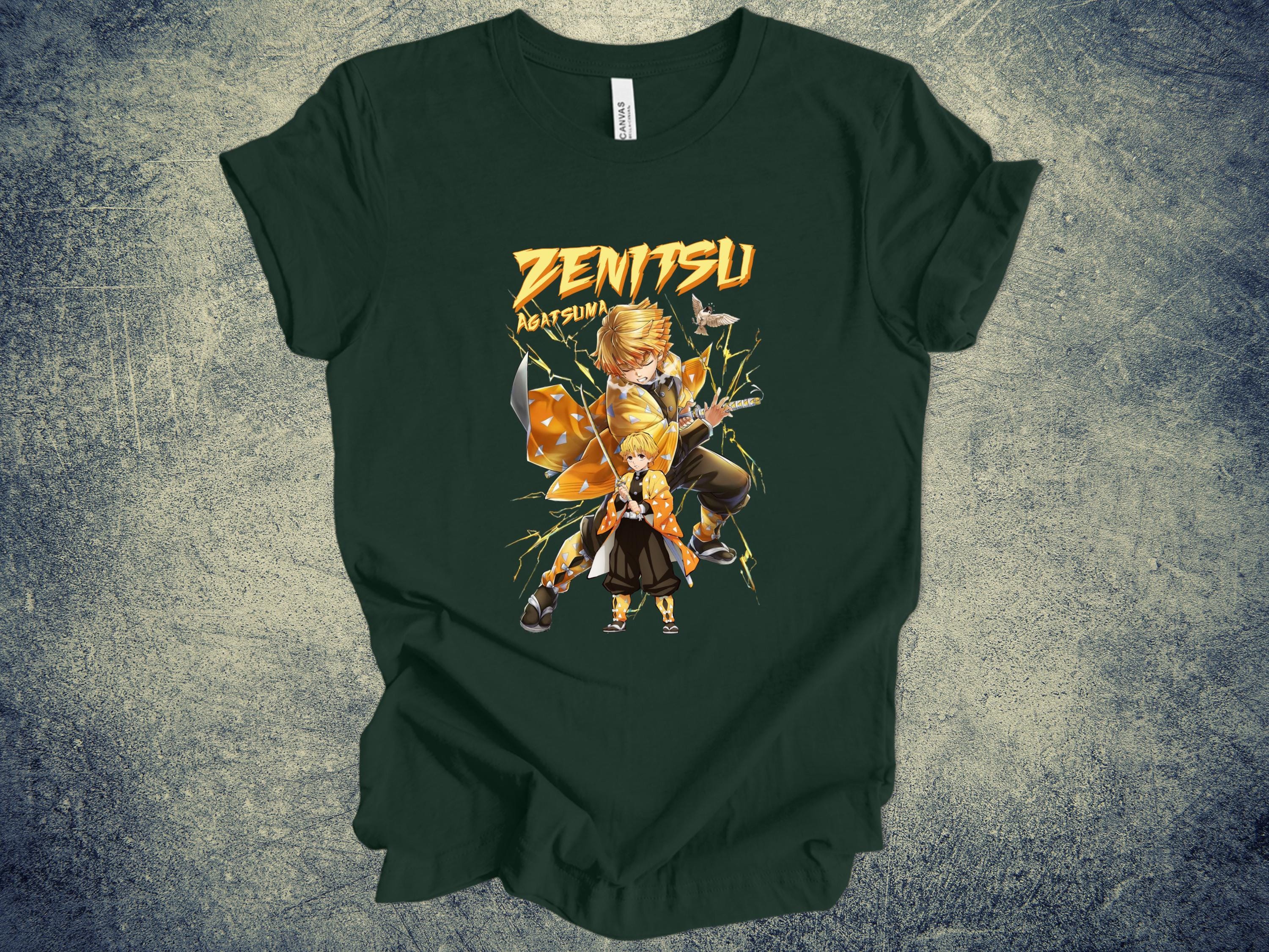Zenitsu Shirt, Lightning Breathing Shirt, Hashira Shirt, Demon Slay ...
