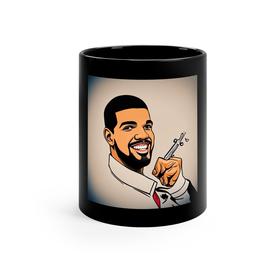 Drake Mug, Mugs, Mug, Drake, Rapper Mugs, Rapper, Hip Hop Mugs, Hip Hop ...
